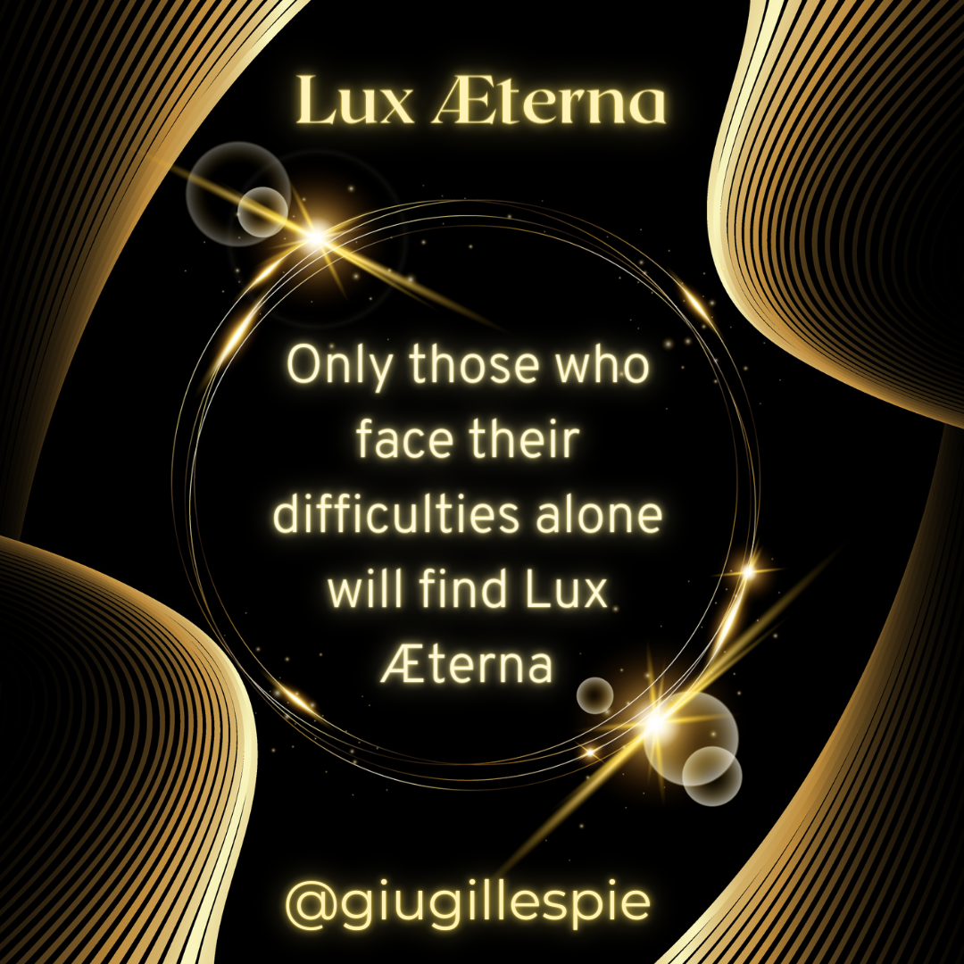 Lux Æterna – Giuseppe Gillespie Writing